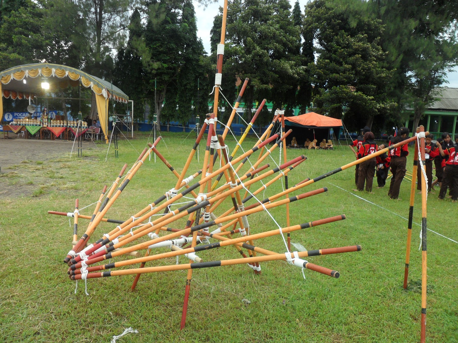 PRAMUKA PASOPATI SMPN 3 KEDUNGWARU : PIONERING