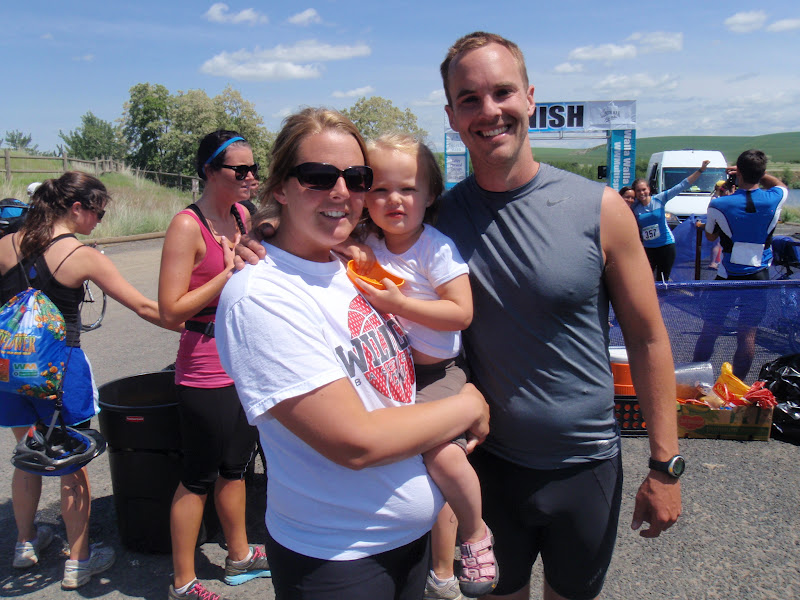 The Pemberton's: Stacy's visit and Onion Man Triathlon