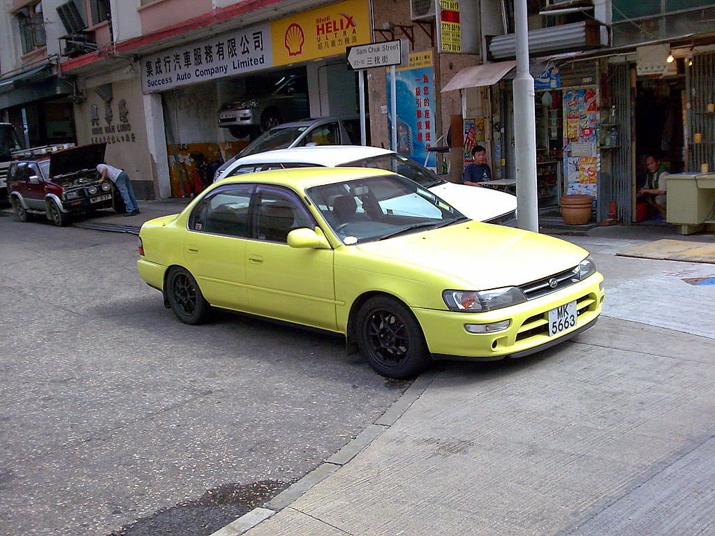 Derek's Car Album * Derek 照相館: TOYOTA COROLLA AE110 / AE100