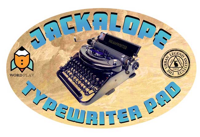 Typewriter pads — SOLD OUT/ /THE TYPEWRITER REVOLUTION
