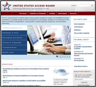 Ability Chicago Info Blog : U.S. Access Board Launches Redesigned Website
