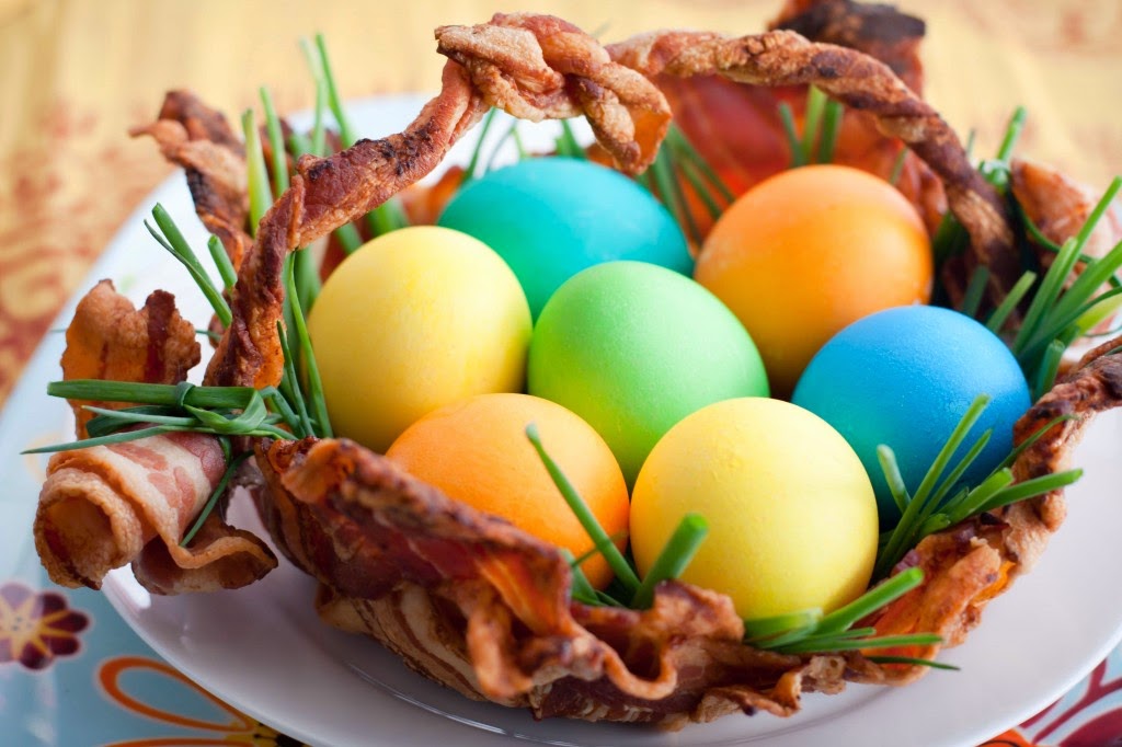 Adventures In Bacon: Bacon Easter Baskets (Bacon Baklava)
