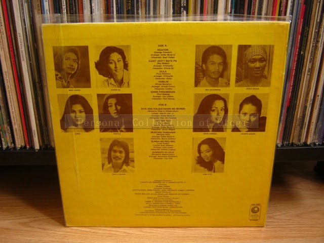 My OPM LP Collection: Various Artist, Likha: Awit Pambata , Awit Ng Bata