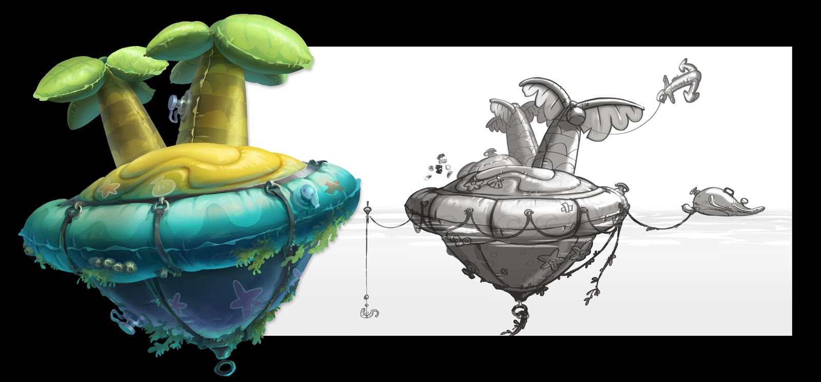 Visual development : RAYMAN LEGENDS