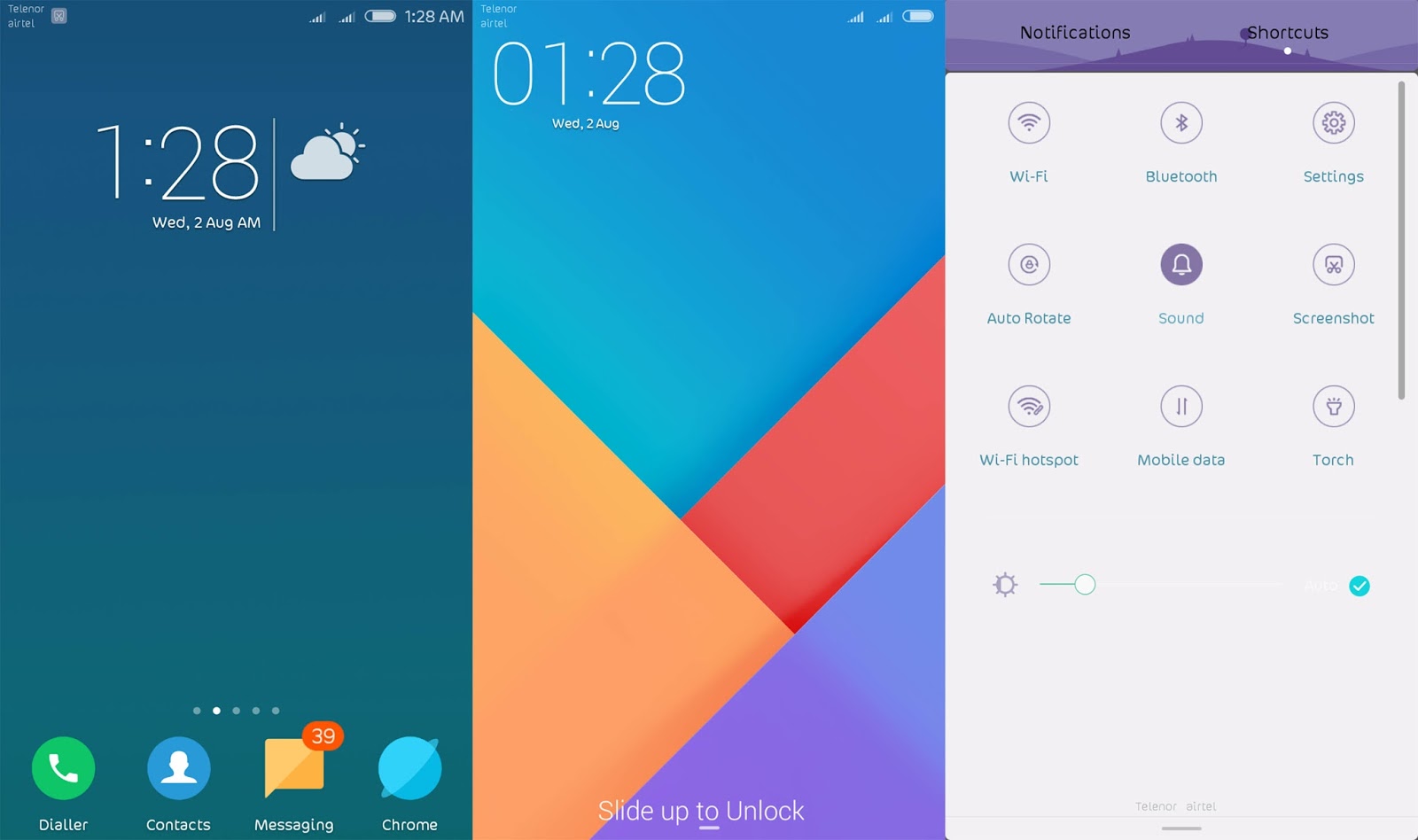 MIUI 9 Limitless theme For EMUI 4/4.1