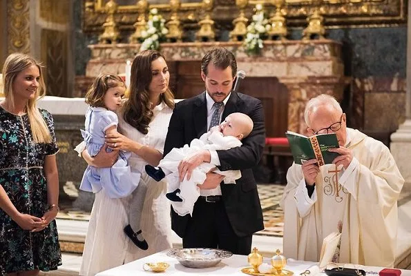 Prince Liam Was Baptised At St. Peter Basilica In Vatican