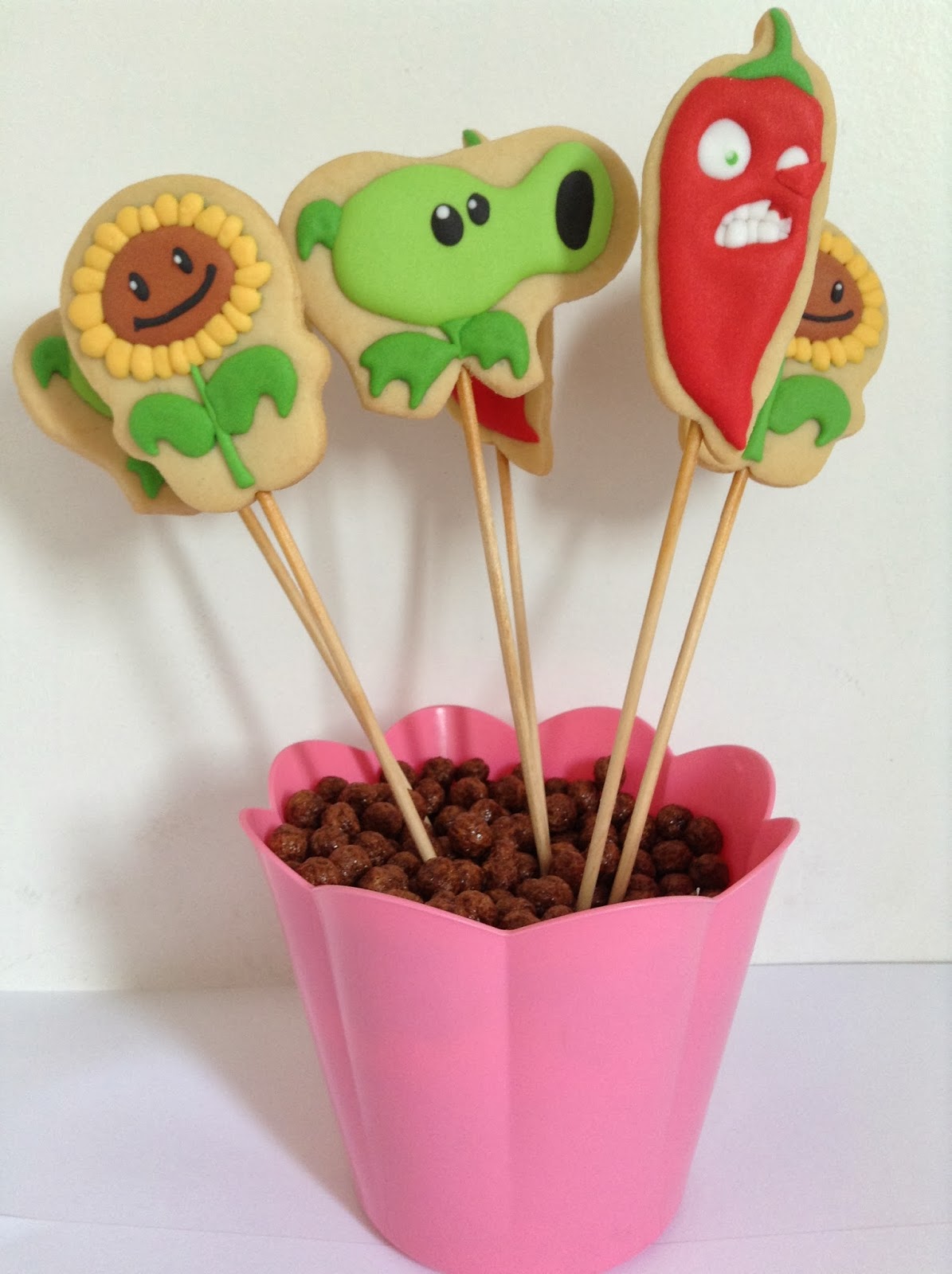Cookie Design: Plants vs Zombies