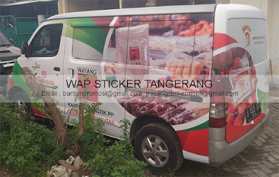 Branding Stiker Mobil Grandmax