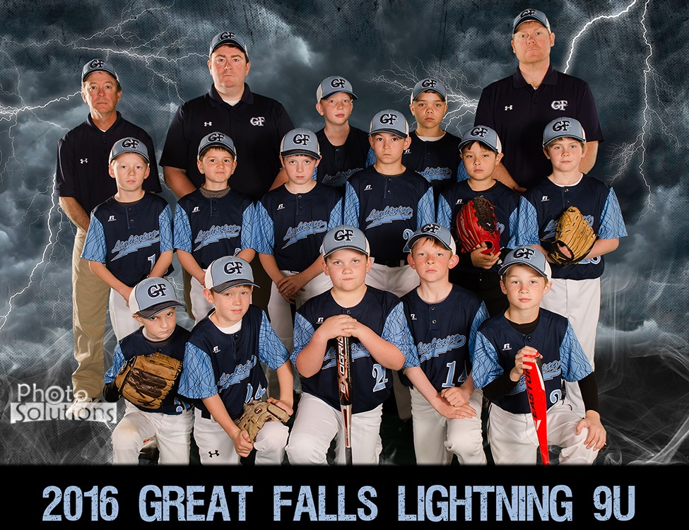 Great Falls Lightning Baseball: 2016 GF Lightning 9U