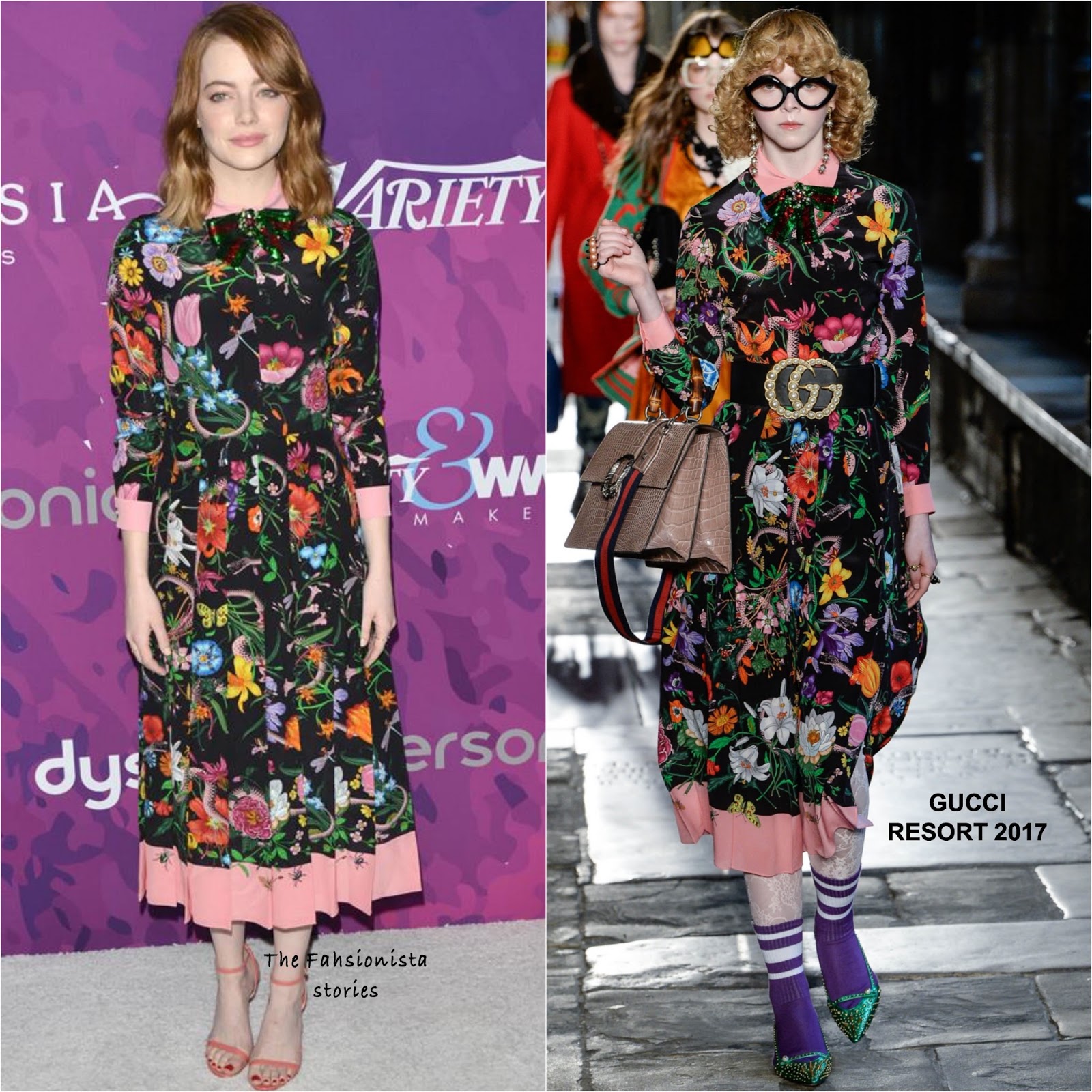 Emma Stone in Gucci at the 2nd StyleMakers Awards