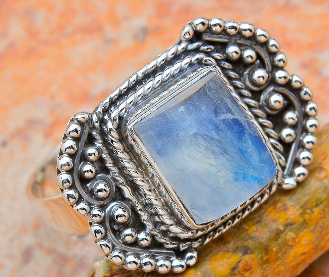 Free Shipping Free Gift Metaphysical Jewels Gemstone Rings Sterling ...