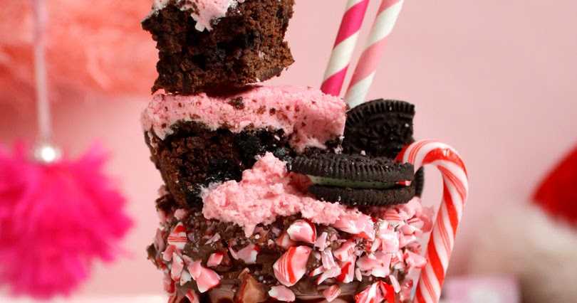 Candy Cane Freakshake - Little White Socks