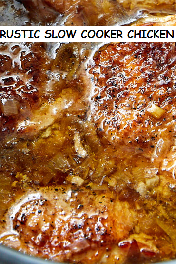 FOOD TREND: RUSTIC SLOW COOKER CHICKEN