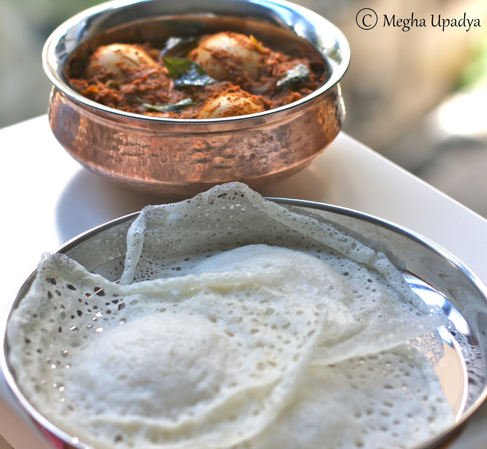 Me in blogland...: Recipe of the month: Appam and Chettinad-Style Egg Curry