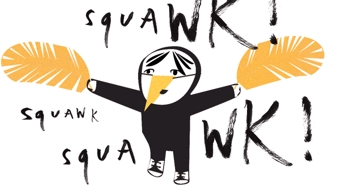 Rhona Garvin: 'Squawk'