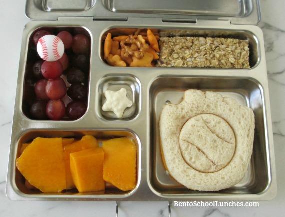 Bento School Lunches : 2 Baseball Lunch Ideas