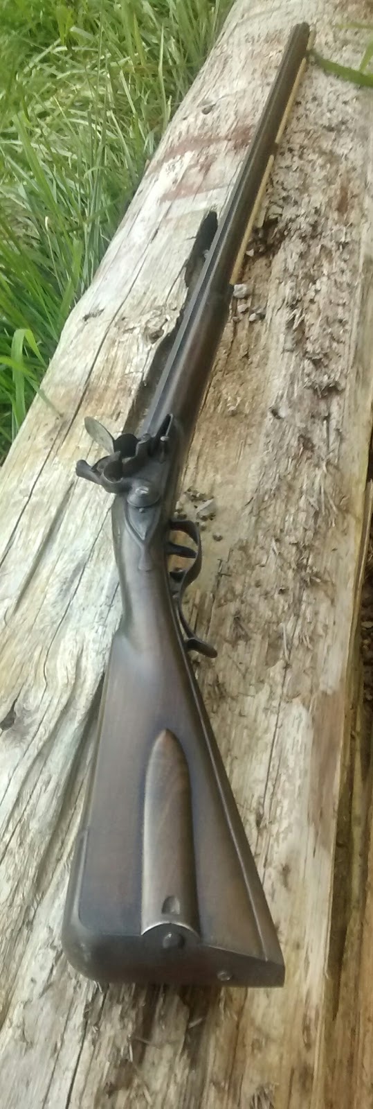 Joe Schell flintlocks: 58 caliber iron mounted southern rifle