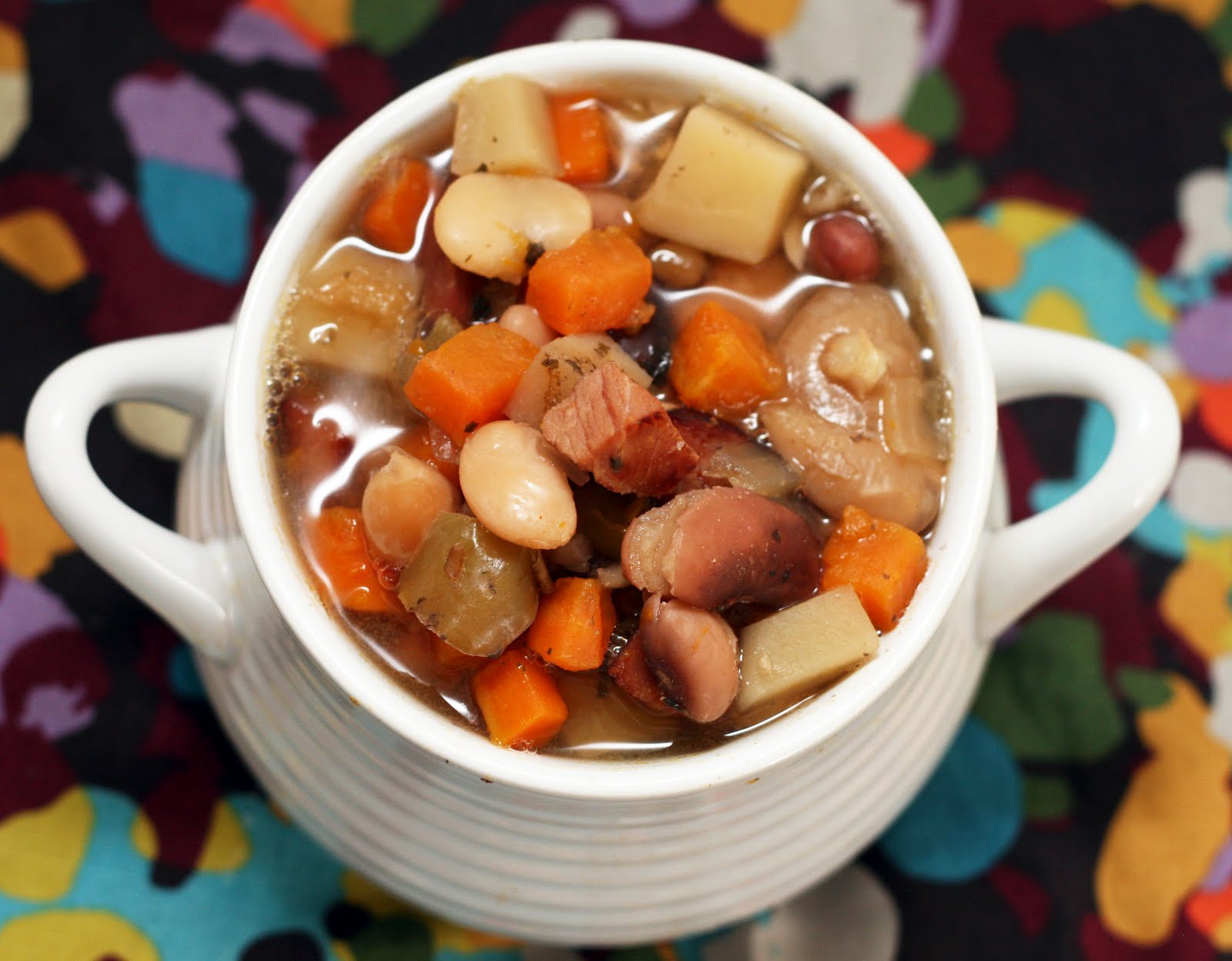 Ham And Potato 16 Bean Soup Coconut And Lime
