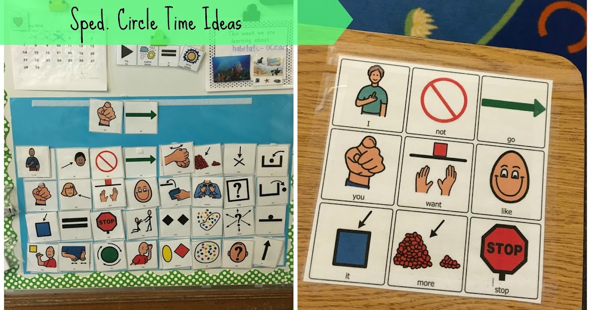 Little Miss Kim's Class: Circle Time / Morning Meeting in Special Education