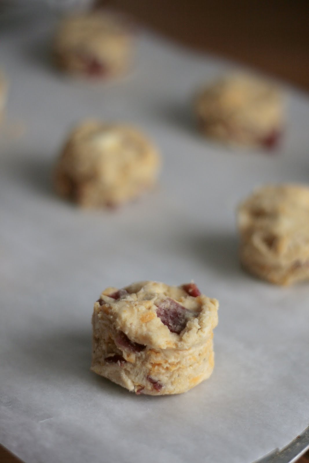 Indigo Scones: Brown Sugar Bacon Cheddar Biscuits
