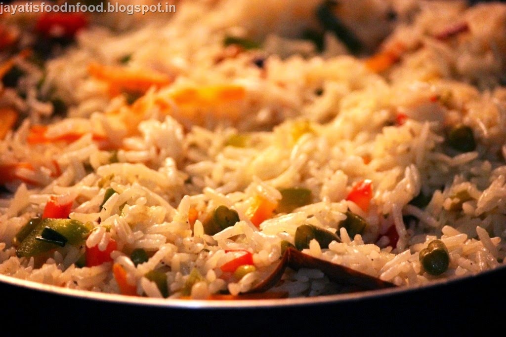 Jayati's Food Journey - Enjoy!!!: Bengali Style Veg Fried Rice