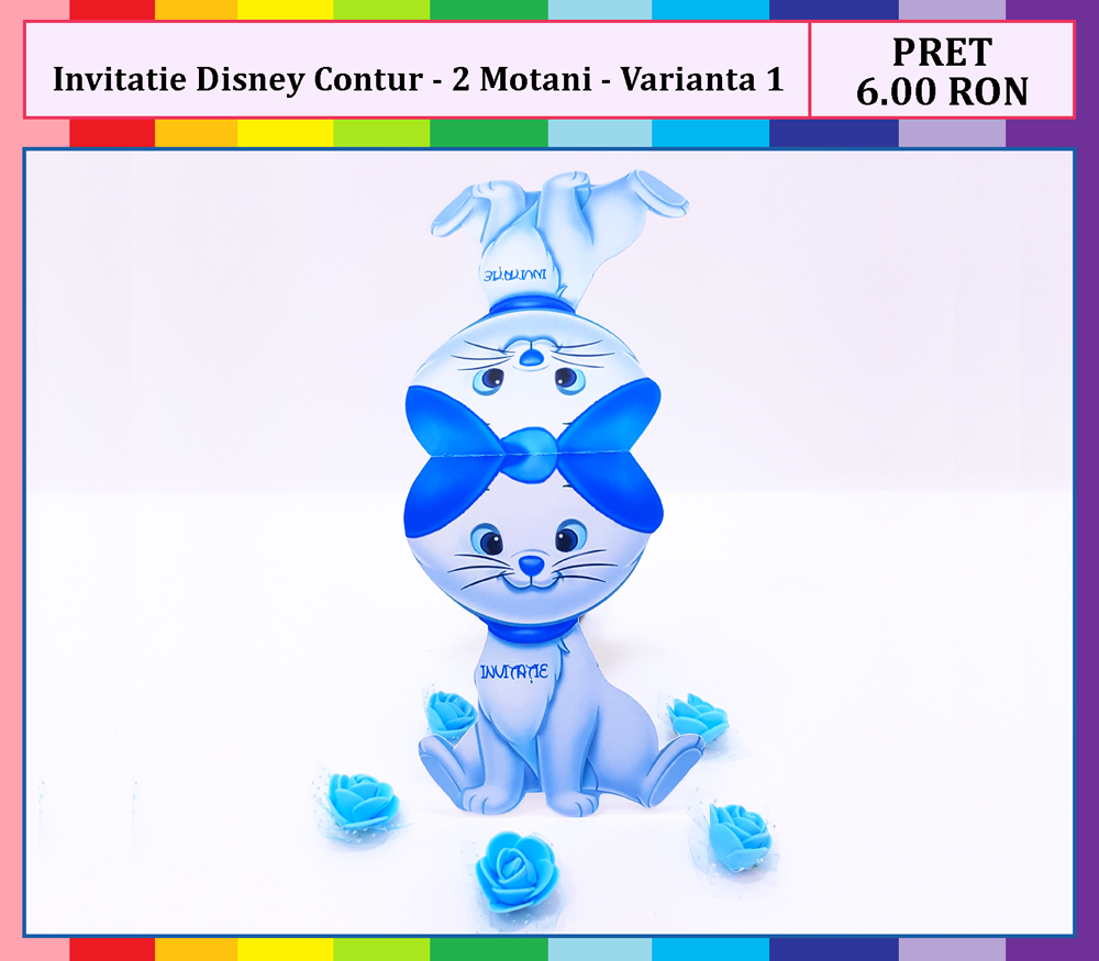 BebeStudio11.com - Invitatii Nunta‎ si Botez: Invitatii Gemeni - Motan ...