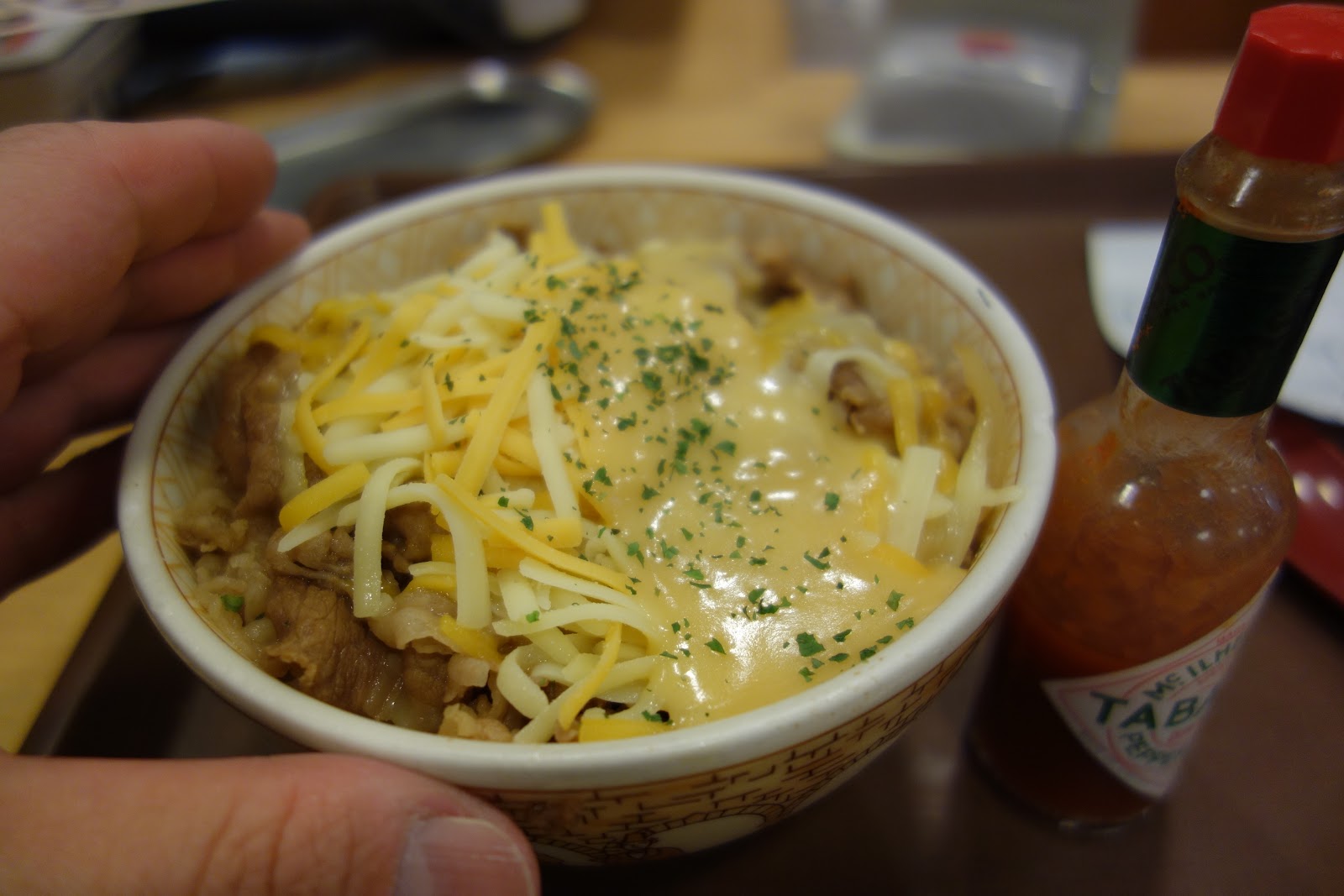 Cheese Gyudon