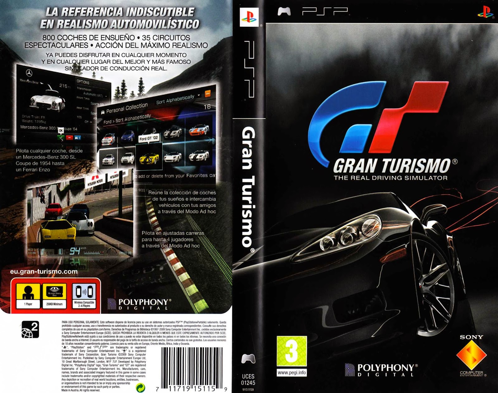 GAMES MR.WHITE: GRAN TURISMO PSP (4SHARED)