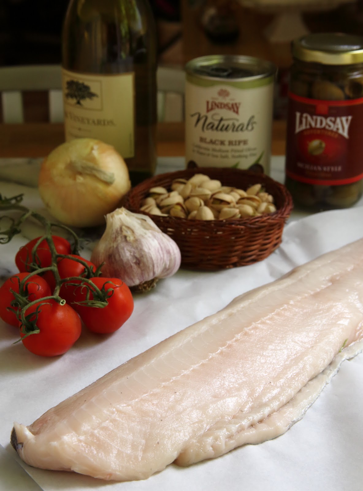 ShowFood Chef: Black Cod in Sicilian Olive Sauce (Merluzzo Nero alla ...