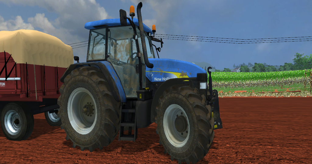 Farming Simulator Brasil: FS13 - New Holland TM 175
