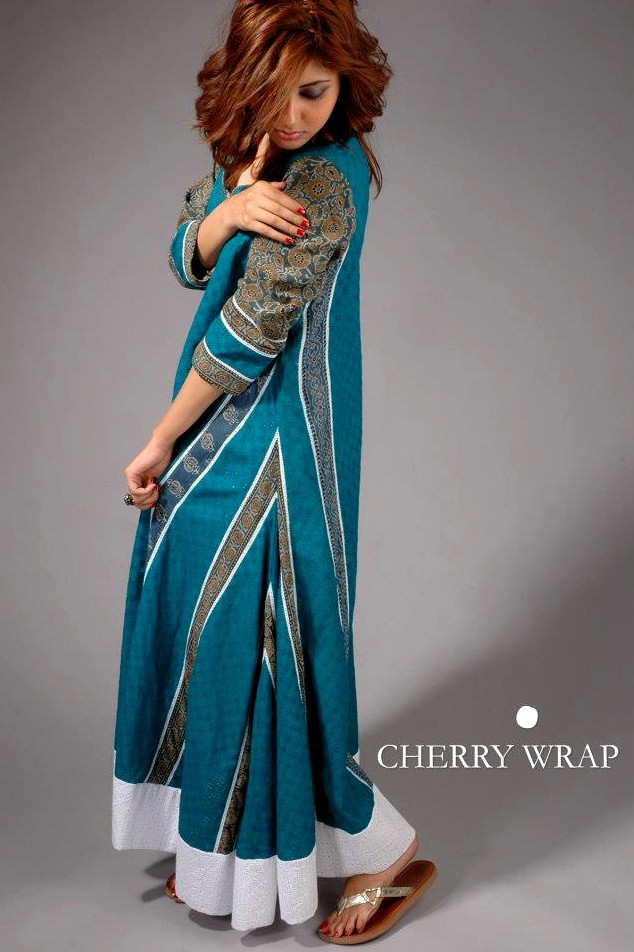 Cherry Wrap Spring-Summer Collection 2013 | Embroidered Casual Shirts ...