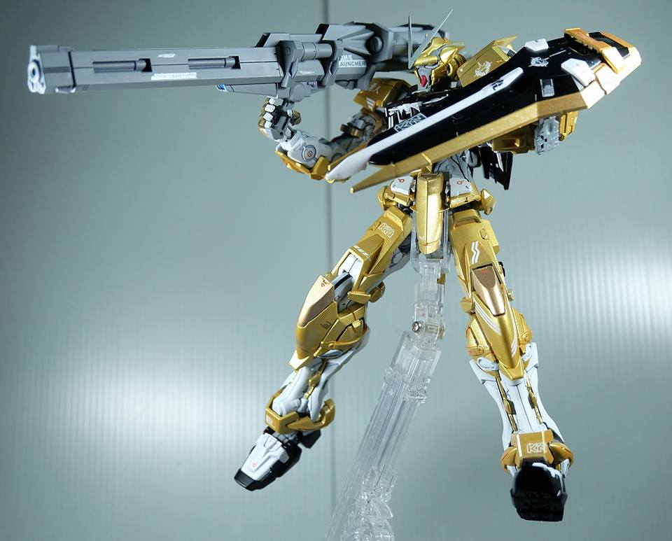 Custom Build: MG 1/100 "Prototype Akatsuki" Gundam Astray Gold Frame
