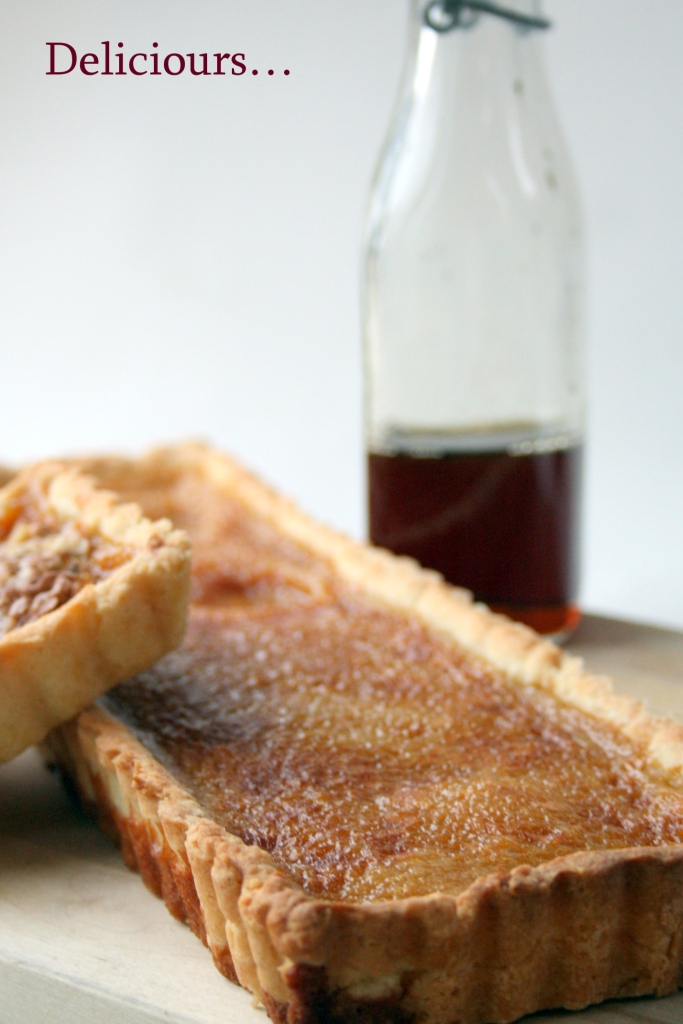 Deliciours...: Tarte au sucre au sirop d’érable