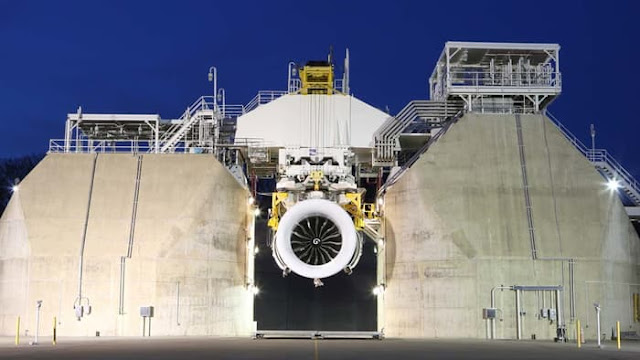 세계 최대의 제트 엔진 GE9X 테스트