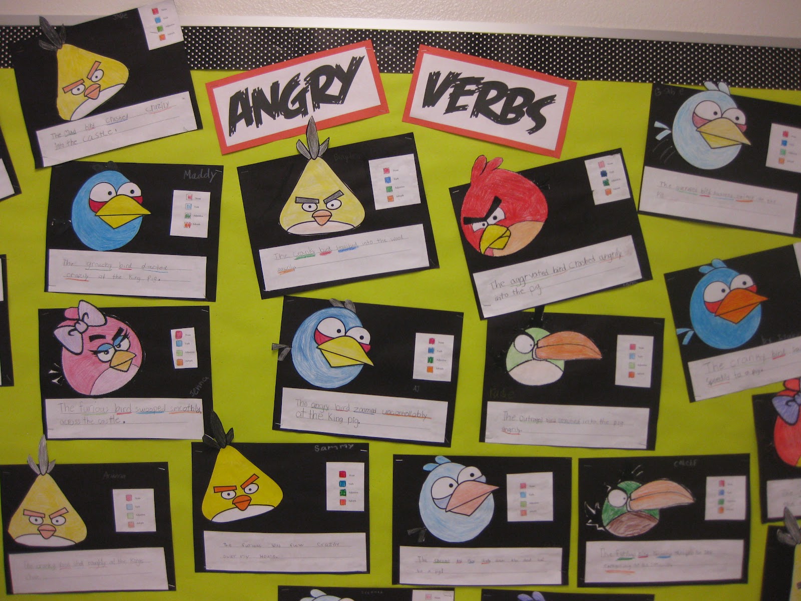Room 410: Angry Verbs