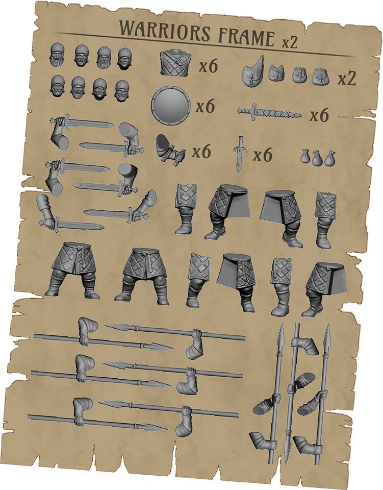 Tabletop Fix: Fireforge Games - New Northmen Warriors Preview