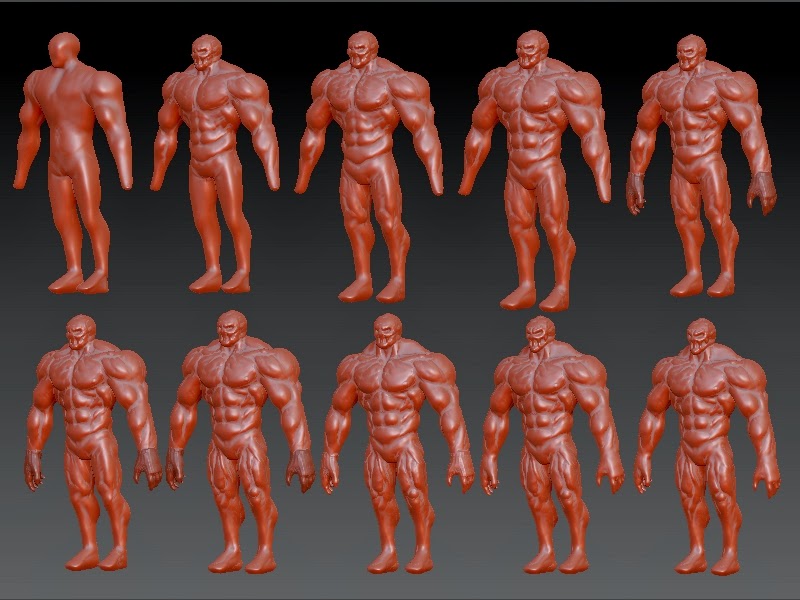 My Progress, Portfolio, Game, Concept Art and Animation: SplatterHouse ...