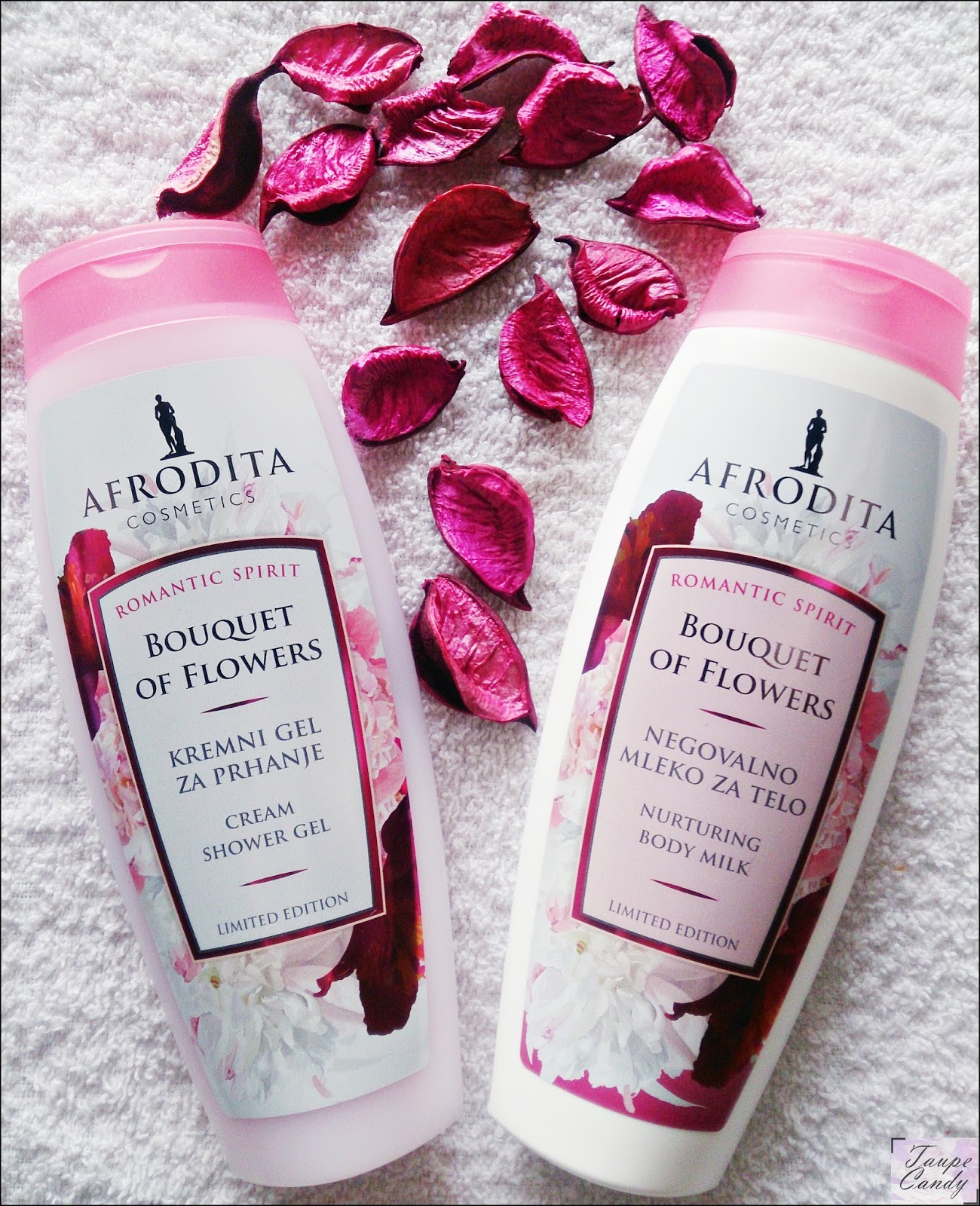 Afrodita Bouquet of flowers limitirani set - Taupe Candy