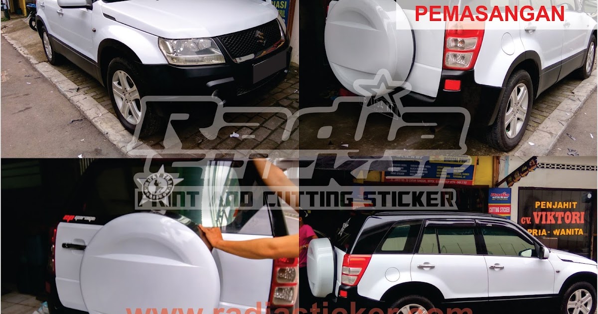 Wrapping Mobil Grand Vitara | Wrapping Stiker Mobil | Spesialis ...