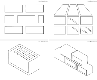 Four Coloring: Free printable Brick coloring pages for kids