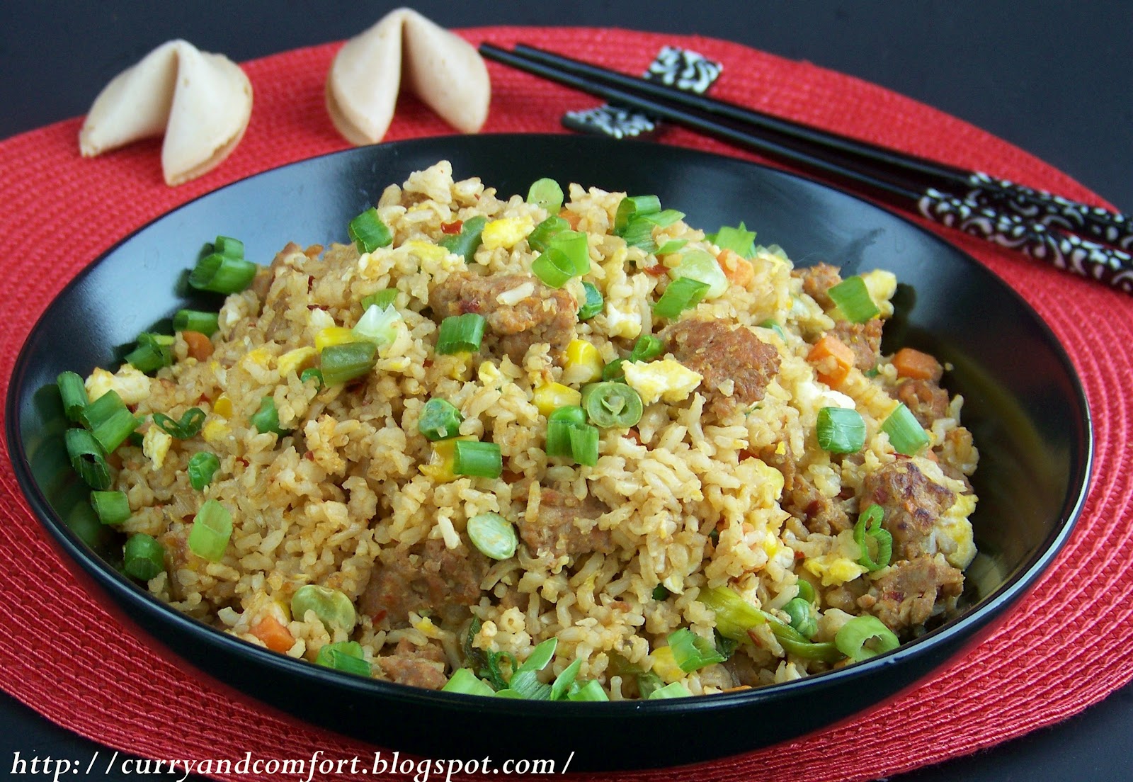 Kitchen Simmer: Quick Sausage Fried Rice
