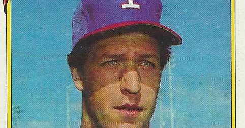 Texas Rangers Cards: 1980 Topps - Jon Matlack.
