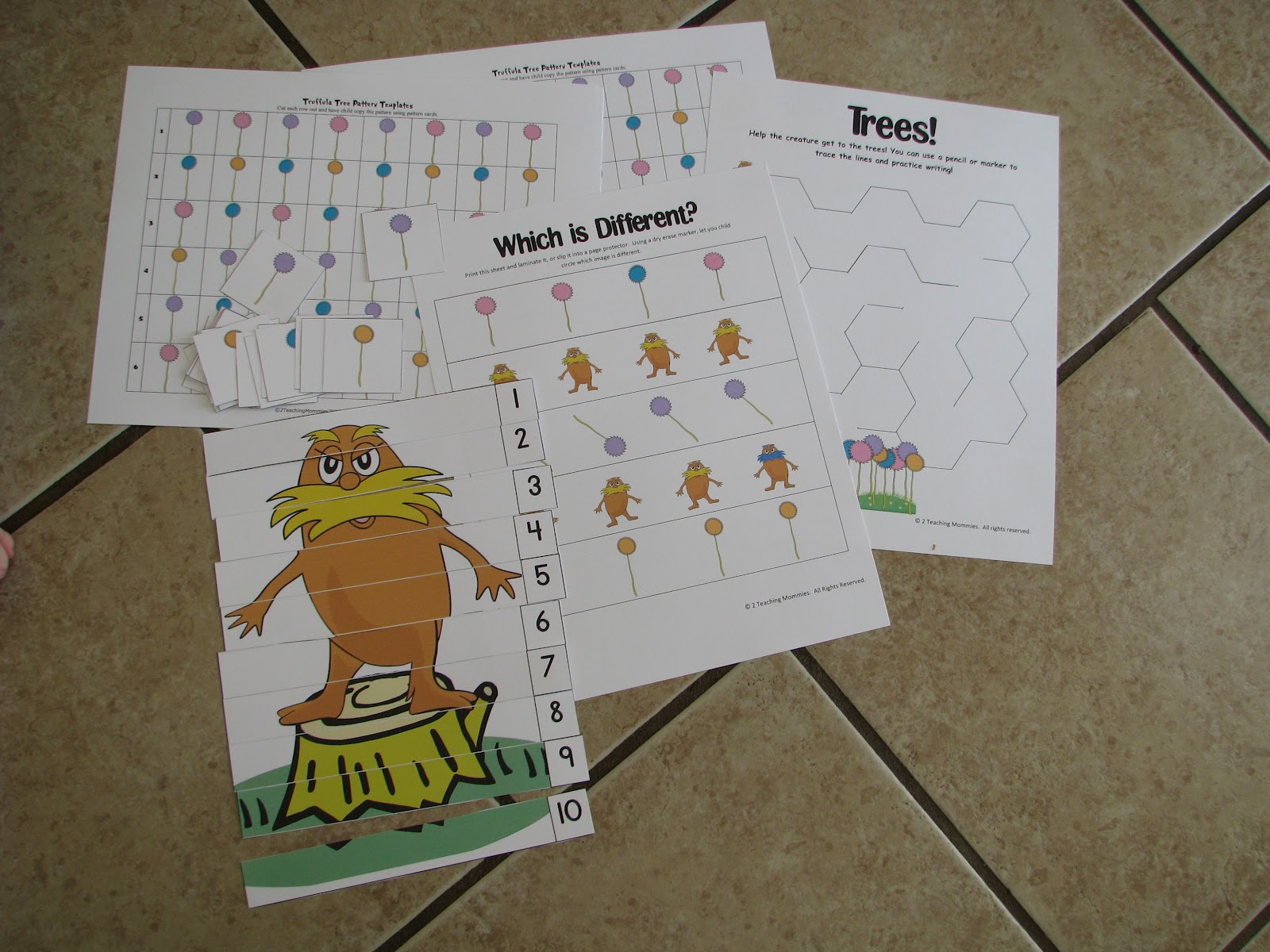 Mommy's Little Helper: Dr Seuss: The Lorax