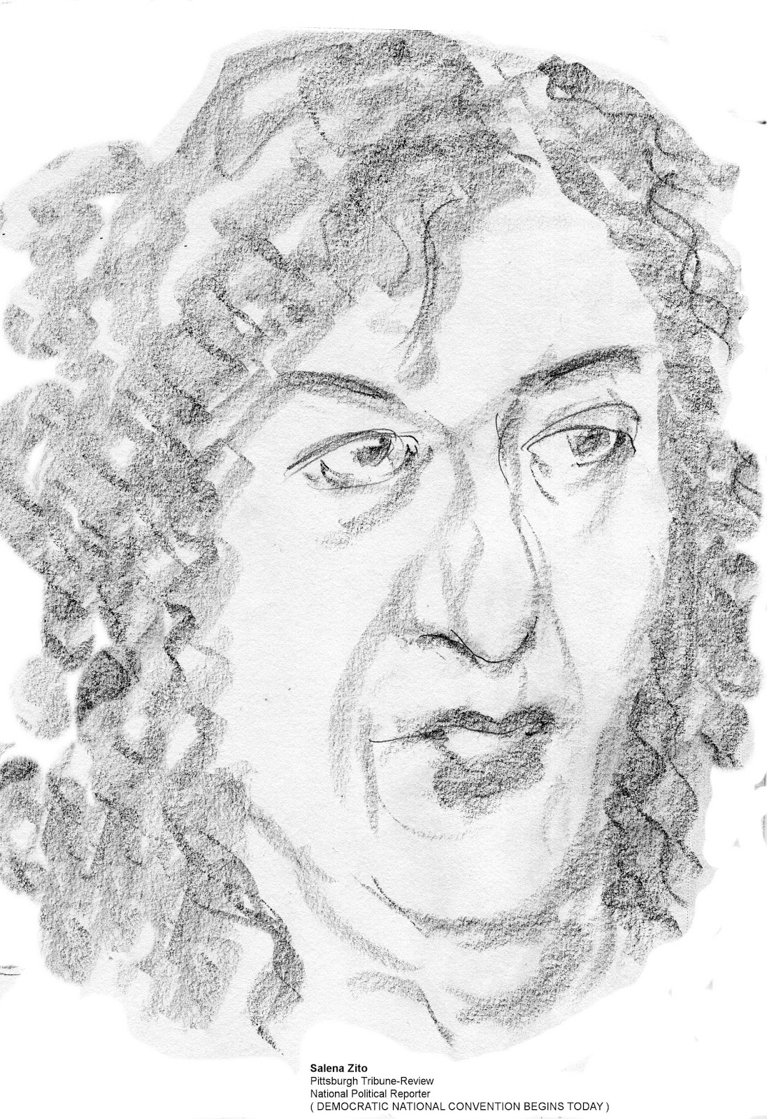 daily drawings: Salena Zito