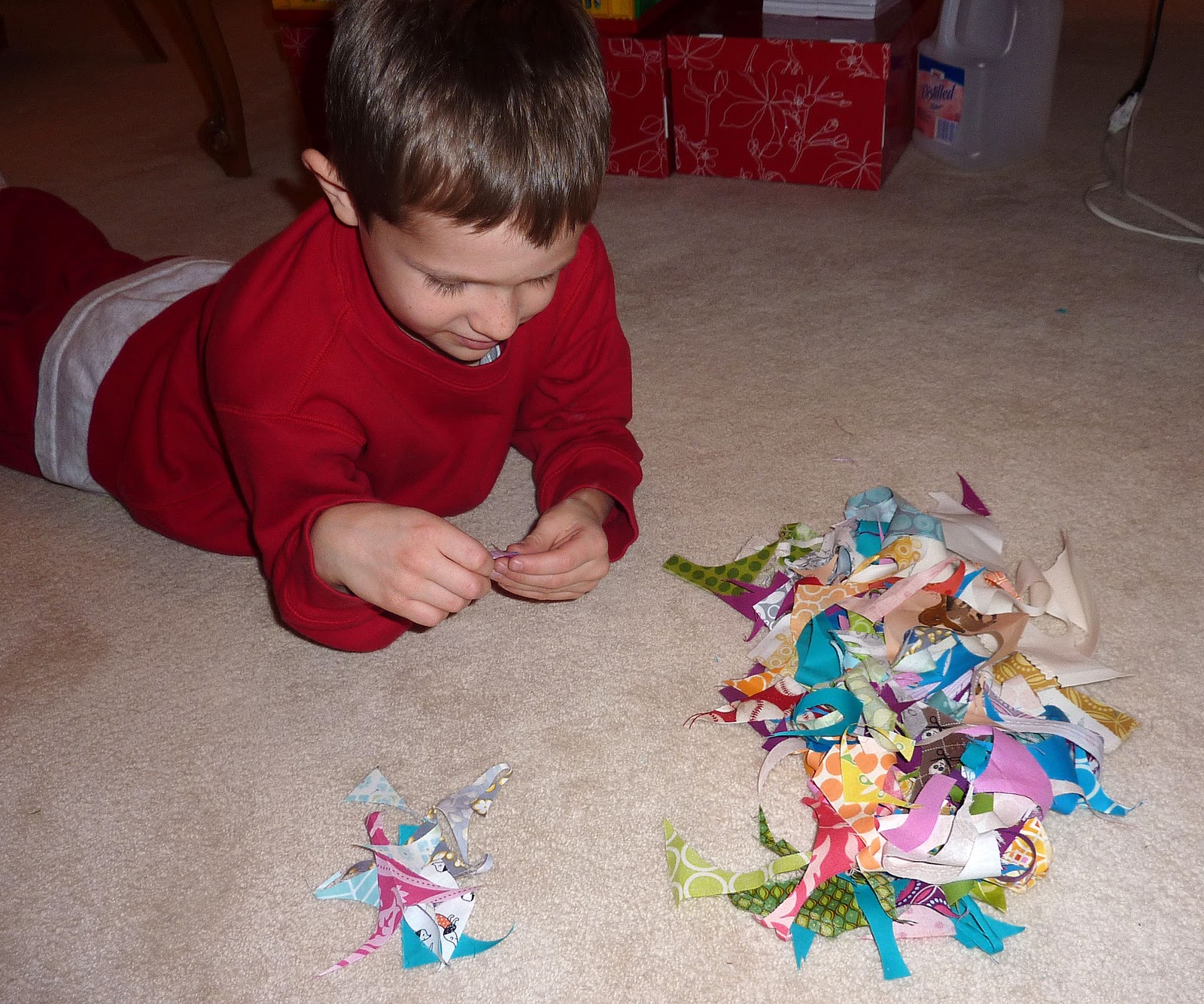 My Three Sons {and a very busy Girl}: I love Scraps