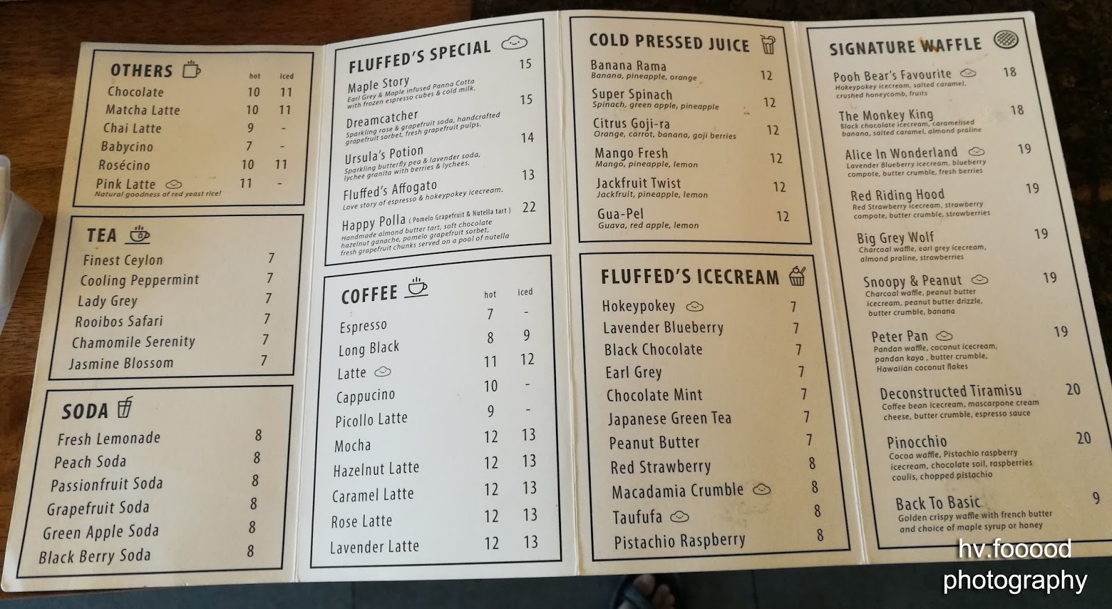 LIVE to EAT not eat to live: Fluffed - Cafe & dessert bar Taman Paramount