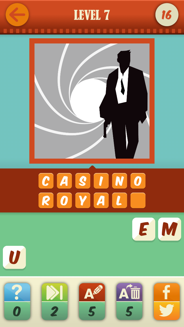 Filmana: Guess the Movie Game App - Level 7 Answers