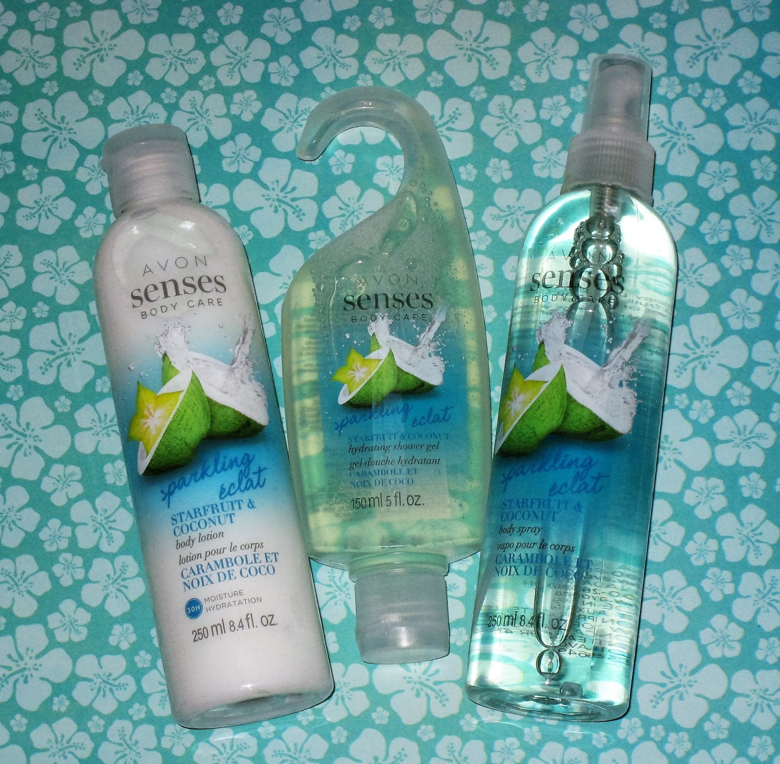 Erica's Fashion & Beauty: Avon Senses Sparkling Starfruit & Coconut Review