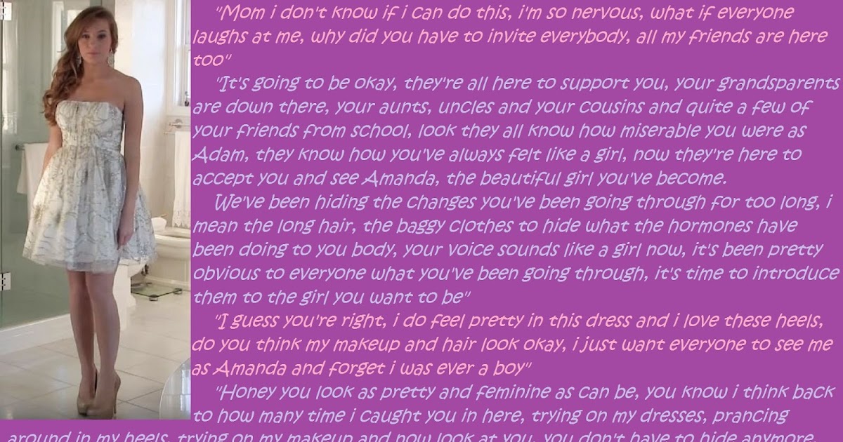 Becky's TG Caps: Coming Out 1