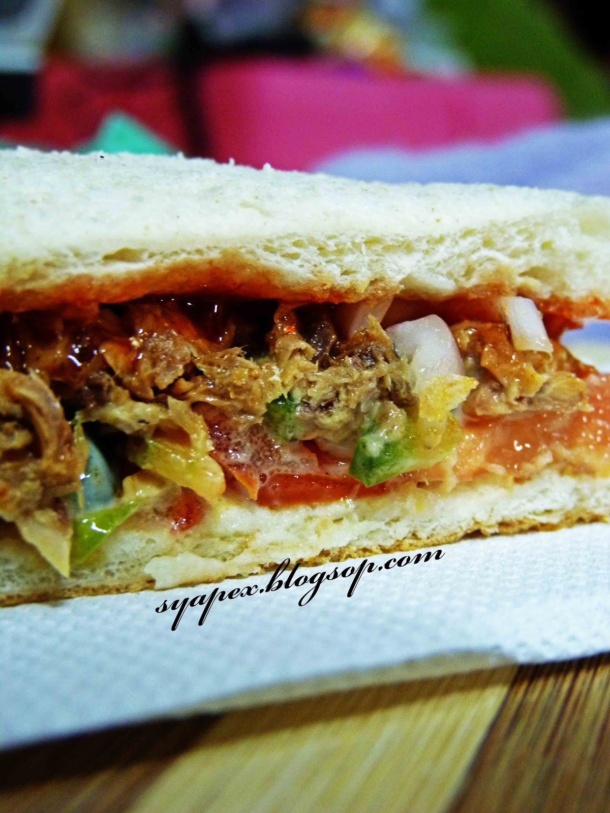 syapex kitchen: Sandwich Sardin dan Lada Benggala